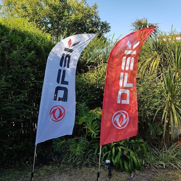 FlyBanner WIND con Bandera 65x150 cm - Egraphics Argentina
